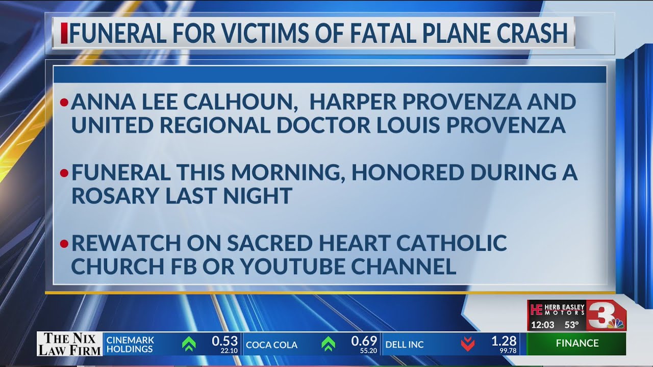 Funeral arrangements set for victims of fatal plane crash - YouTube