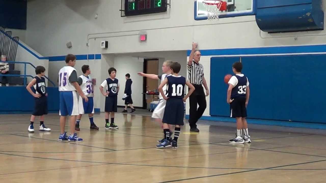 Mason v E Lansing 5th grade Basketball - Lock 746 - YouTube