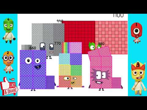 Numberblock Primes 2 97 Numberblocks Band 660 770 880 990 1100 Remix ...