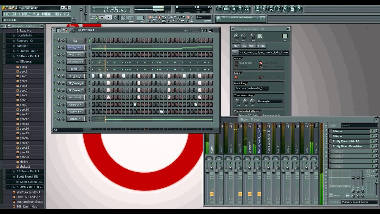 Rick Ross - Cigar Music Instrumental Remake FL STUDIO - YouTube