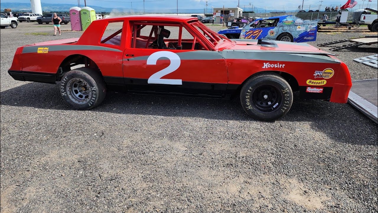 Street stock full race from idaho falls raceway 7/15 - YouTube