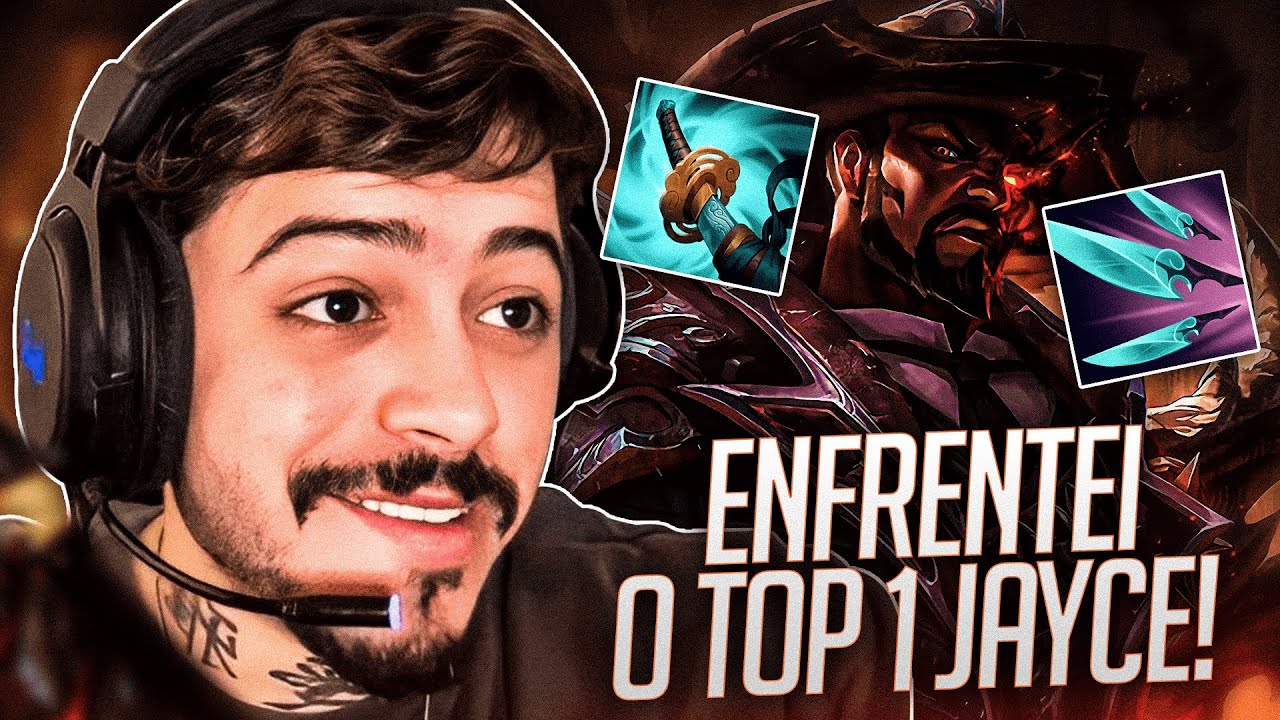 CAÍ CONTRA O TOP1 JAYCE DO SERVIDOR E O DUELO FOI INTENSO - WILD RIFT ...