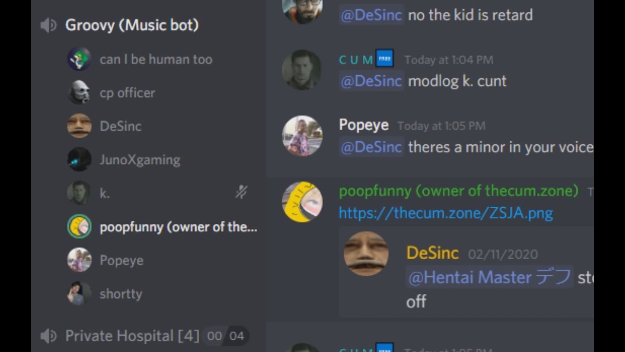 DeSinc kicks little kid from discord - YouTube