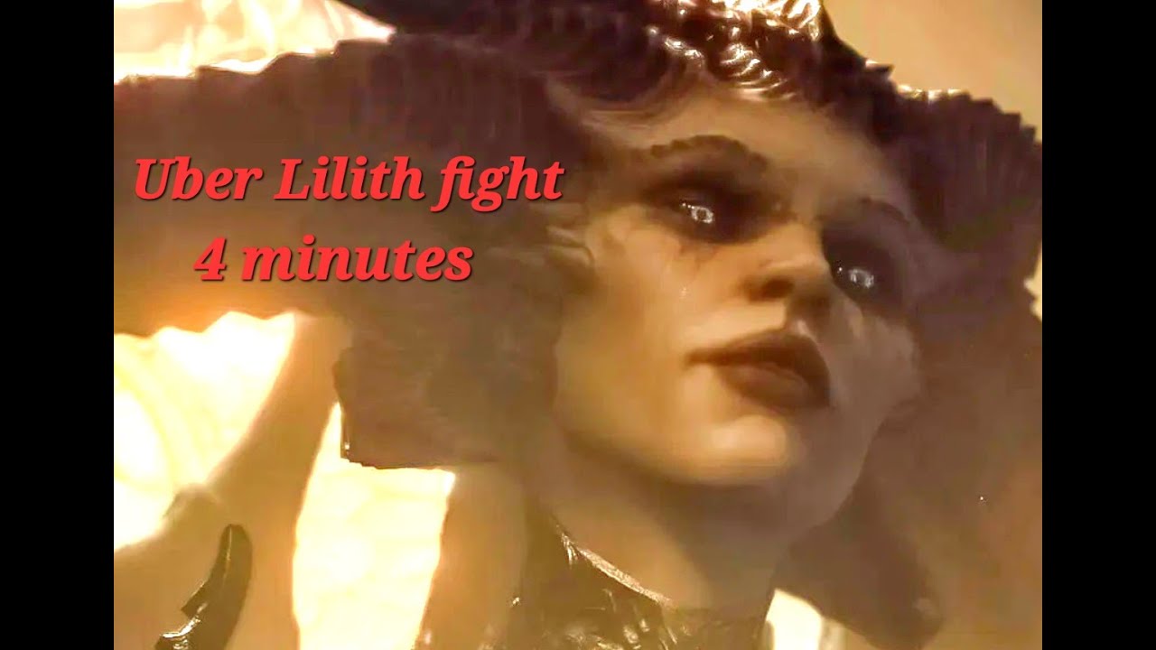 4 Minute UBER LILITH DIABLO 4 - YouTube