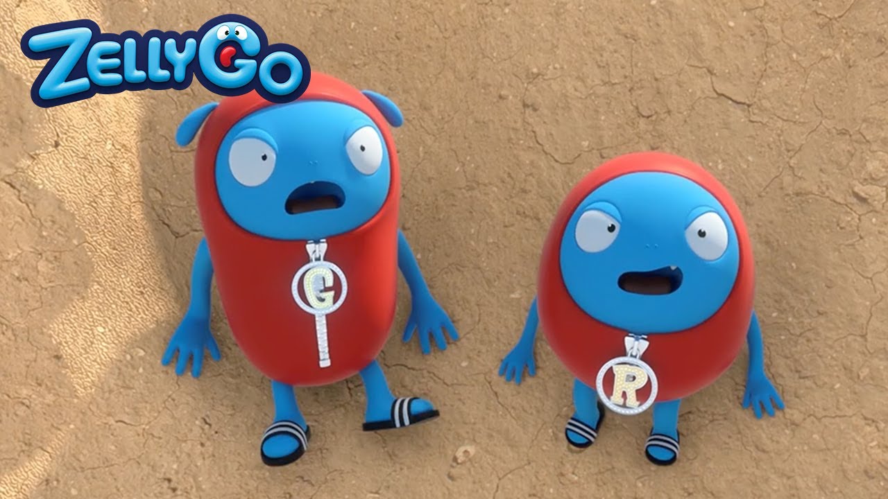ZellyGo - Bean Games | Funny Cartoons for Children - YouTube