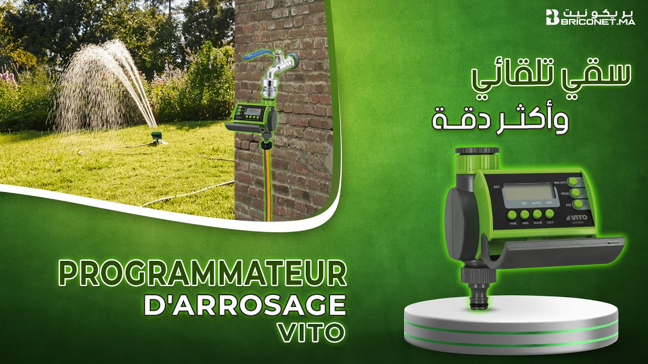 Programmateur d'arrosage - YouTube