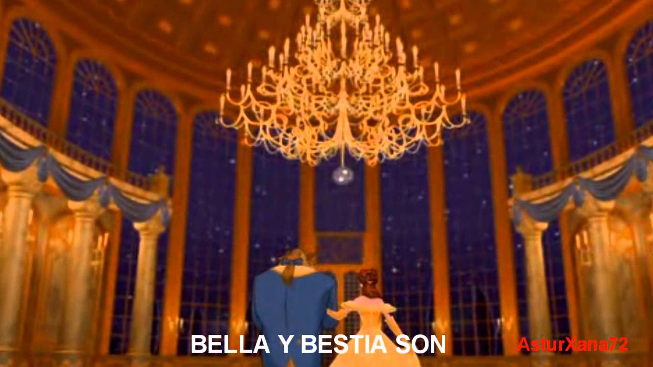 Canción de la Bella y la Bestia - YouTube