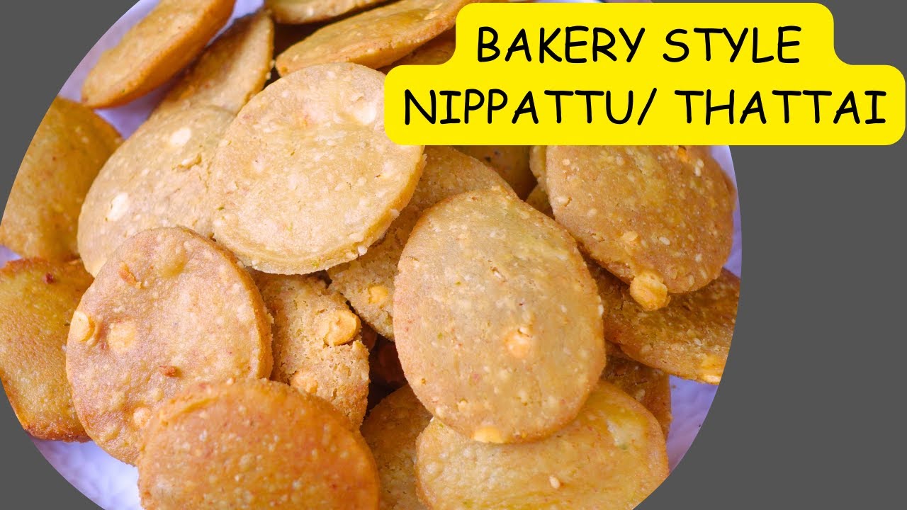 How to make Nippattu recipe/how to make Thattai / Quick & crispy ...