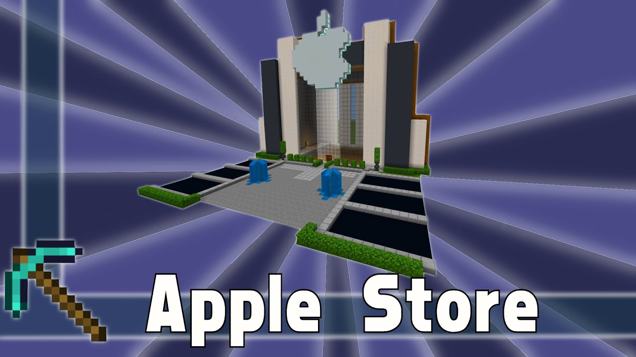 Apple store tutorial Minecraft || Modernen Shop bauen - YouTube