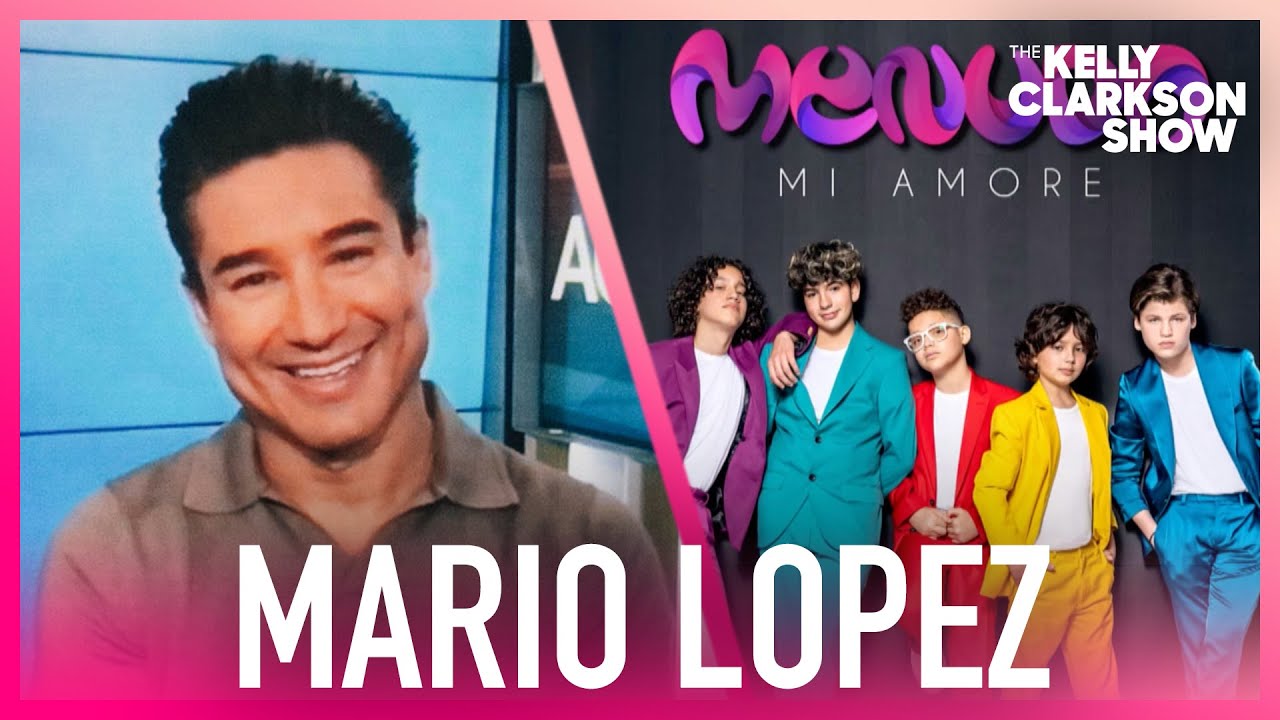 Mario Lopez Presents Menudo Boy Band Revival - YouTube