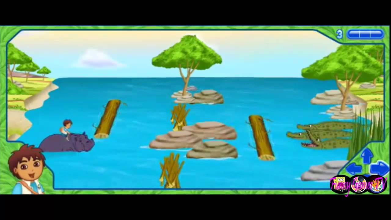 Go! Diego Go! Hippo Adventure - YouTube