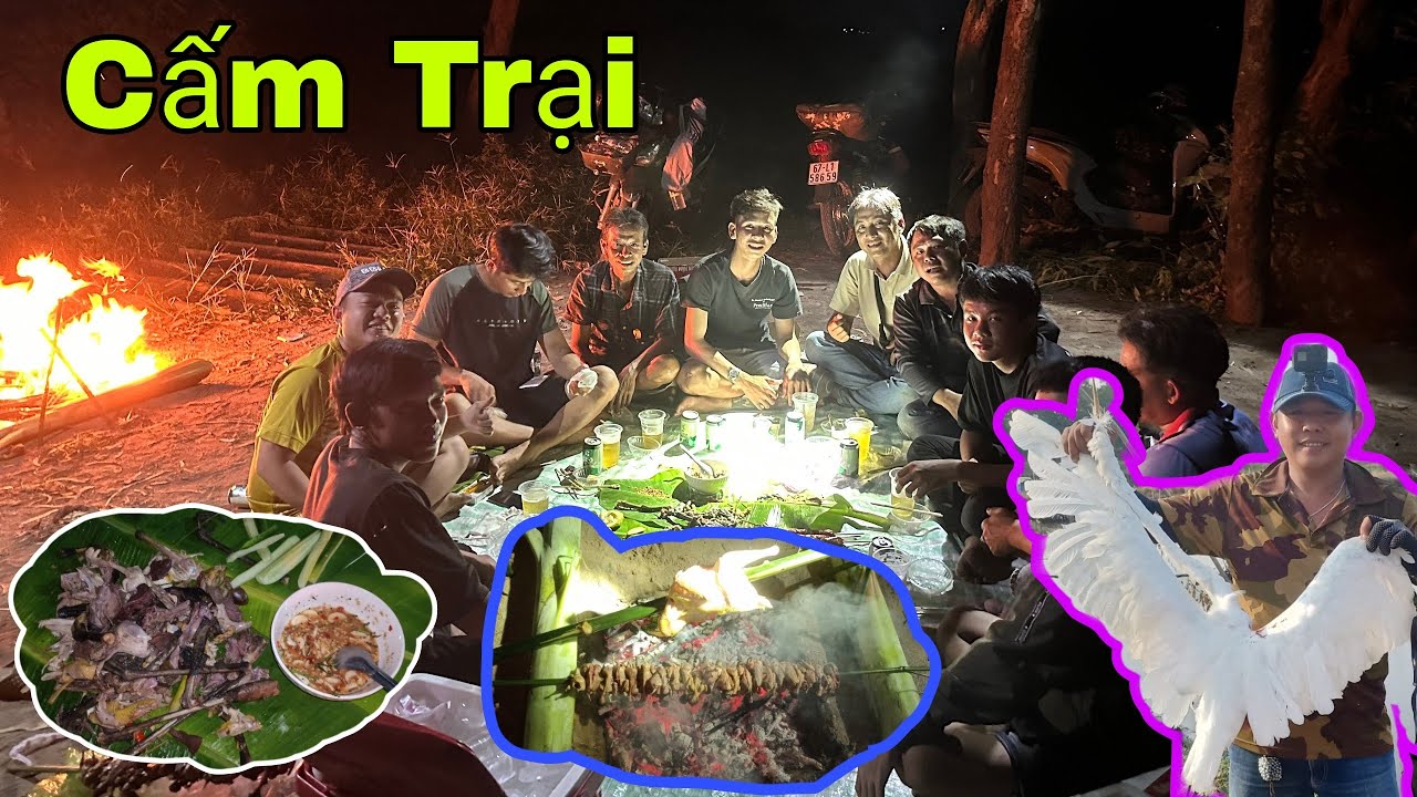 Cấm trại Cùng Tuấn nhỏ và Team A7 - YouTube