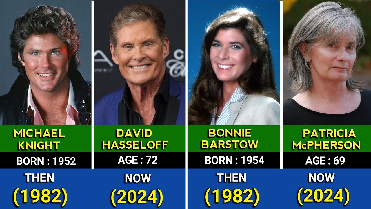 Knight Rider 1982 Cast Then And Now - YouTube