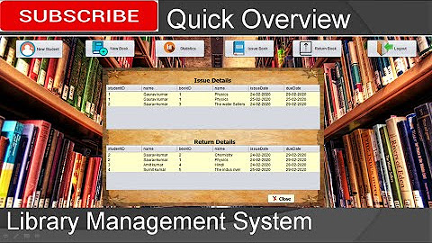 Library Management System in Java (Netbeans) Complete Project (Step by Step) - YouTube