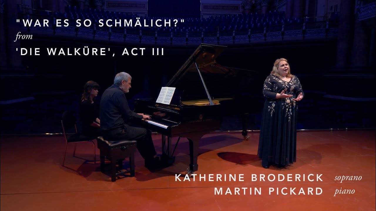 Katherine Broderick sings "War es so schmälich?" (Brünnhilde) 'Die ...