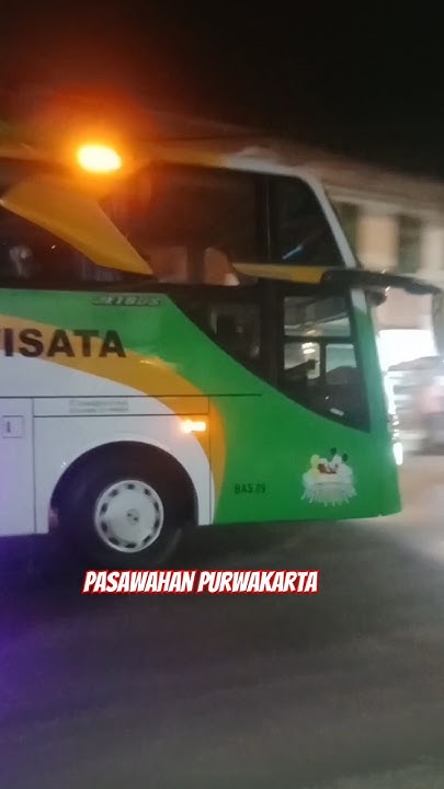 Bus Pariwisata Kramat Djati Menikung #shorts #short #busmania - YouTube