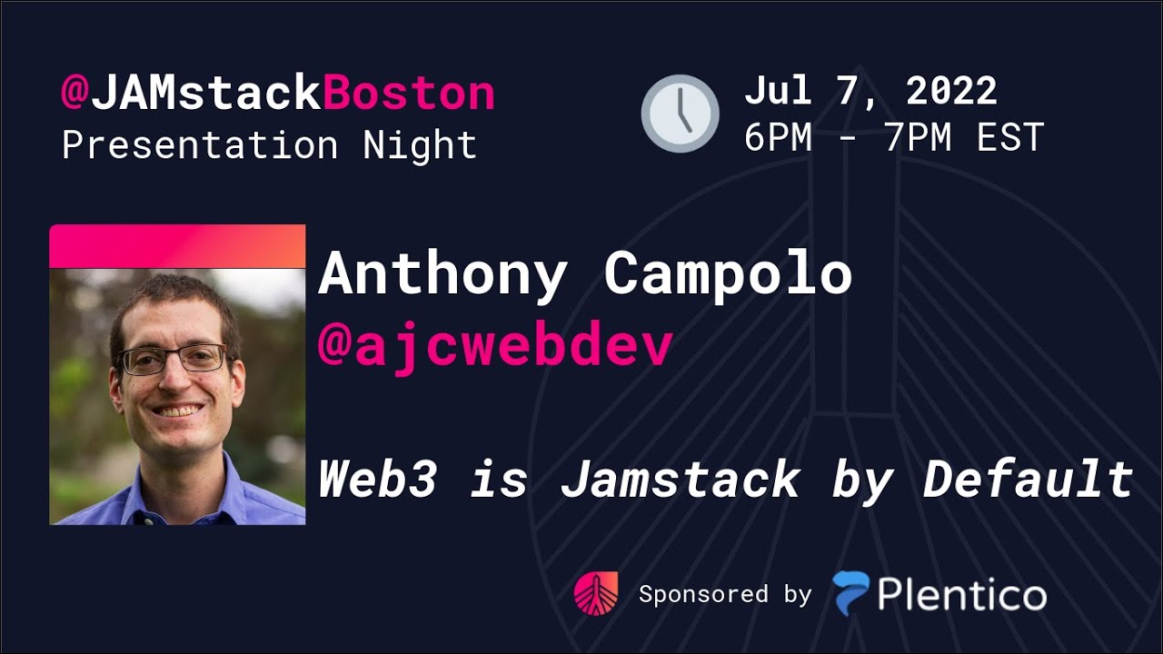 Web3 is Jamstack by Default with Anthony Campolo - YouTube
