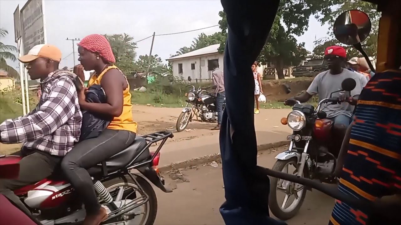 Our First Kehkeh Ride in Liberia - YouTube