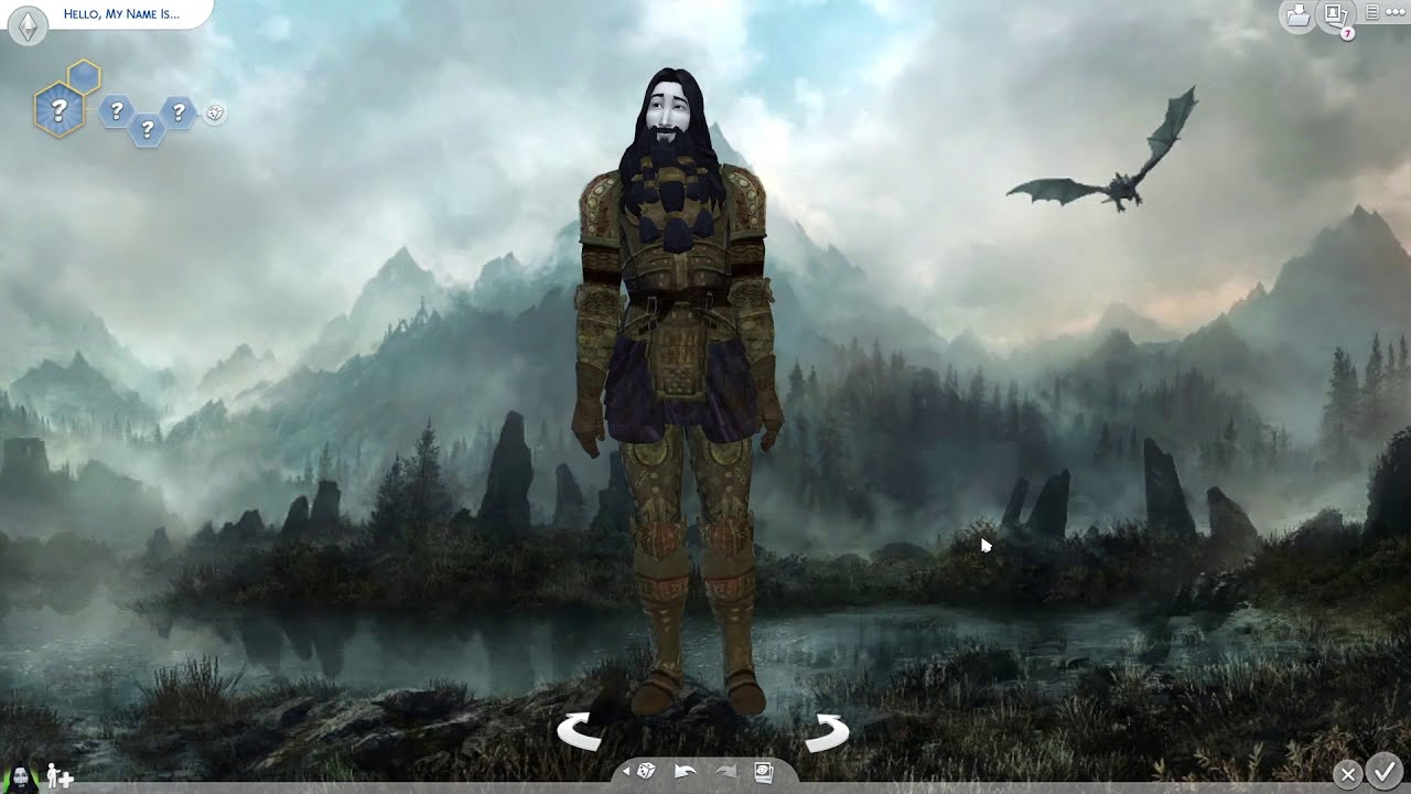 Upcoming Retexture | Dwemer Armor | The Sims 4 - YouTube