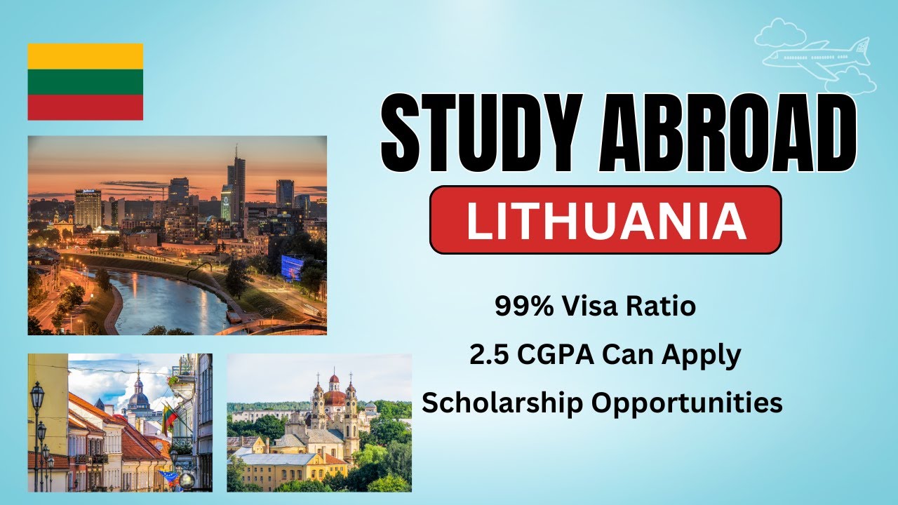 Study in Lithuania - Affordable Study in Europe - 99% Visa Ratio - YouTube