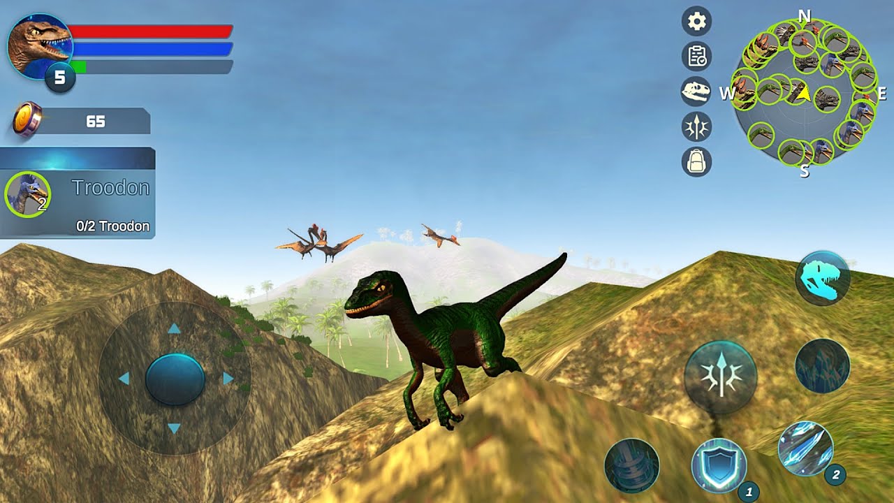 Velociraptor Simulator | 3D Mobile Dinosaur Game | Android Dino ...
