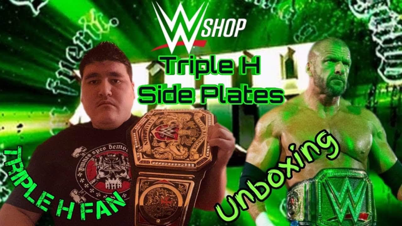 Triple H Side Plates Unboxing (Triple H Fan) - YouTube