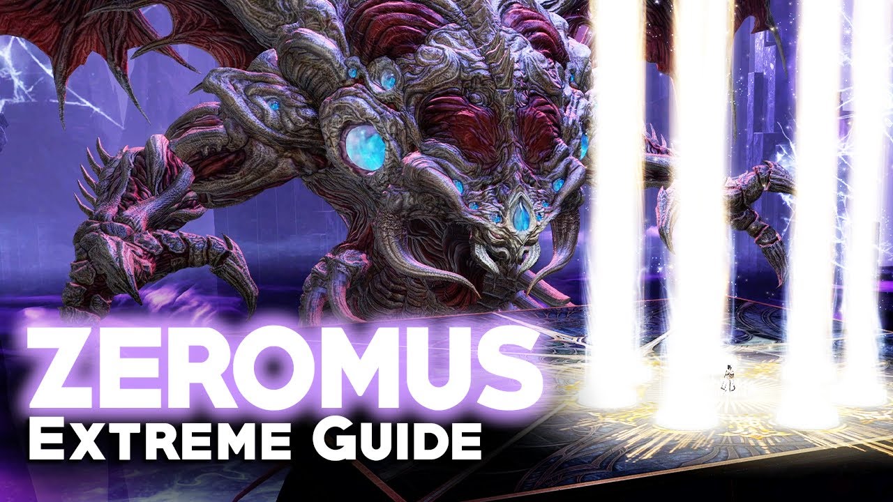 [FFXIV] ~ Zeromus Extreme Guide [ The Abyssal Fracture Extreme ] - YouTube