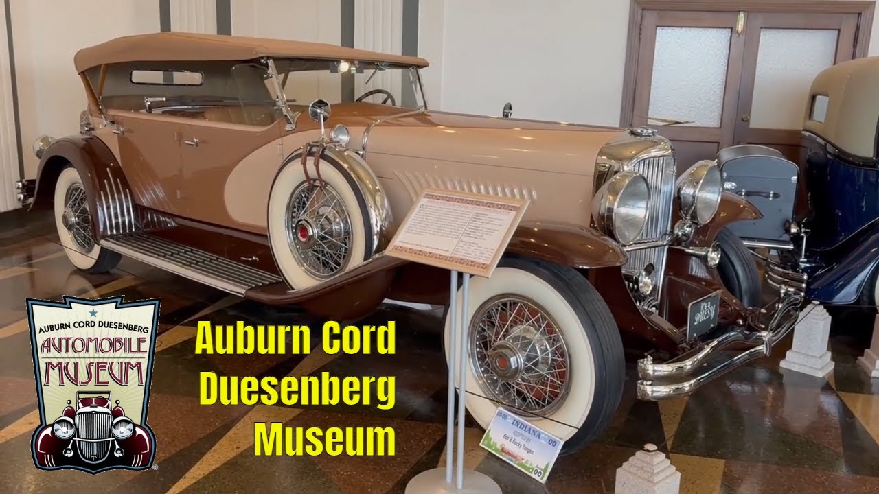 Auburn Cord Duesenberg Museum Walkthrough #auburn #duesenberg #cord # ...
