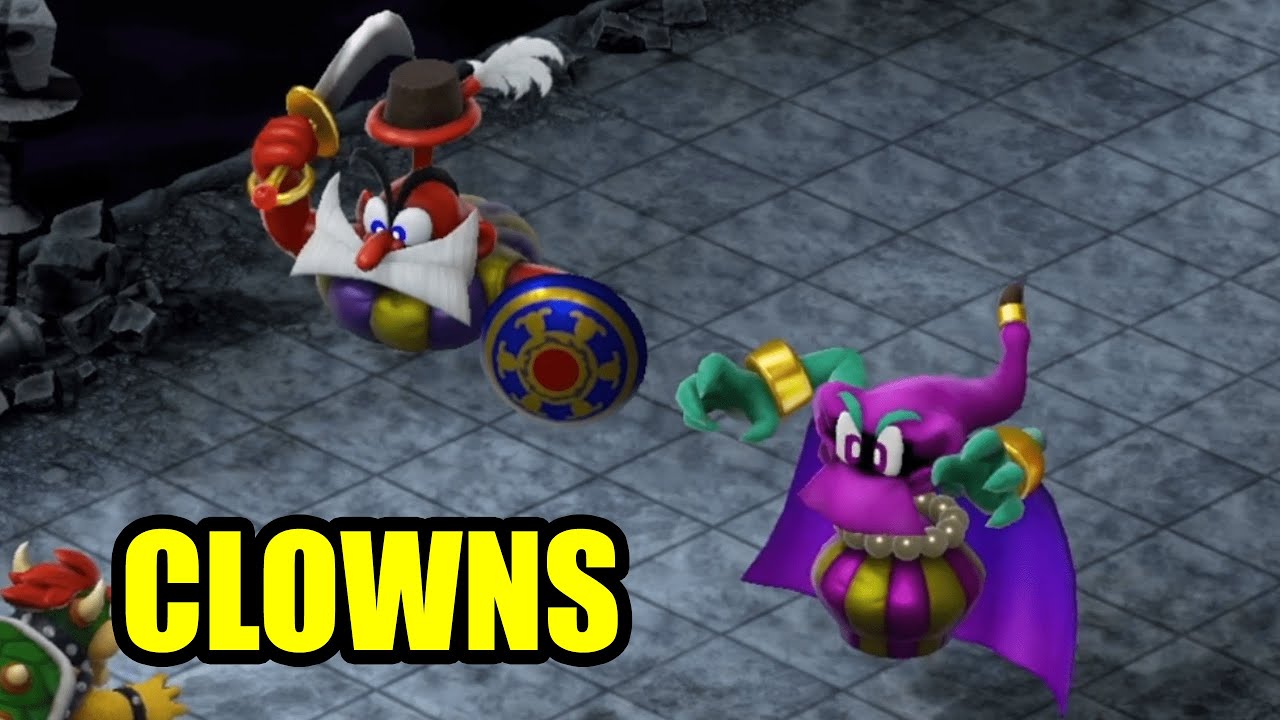 Clowns - Joon plays Super Mario RPG Remake (Part 21) - YouTube