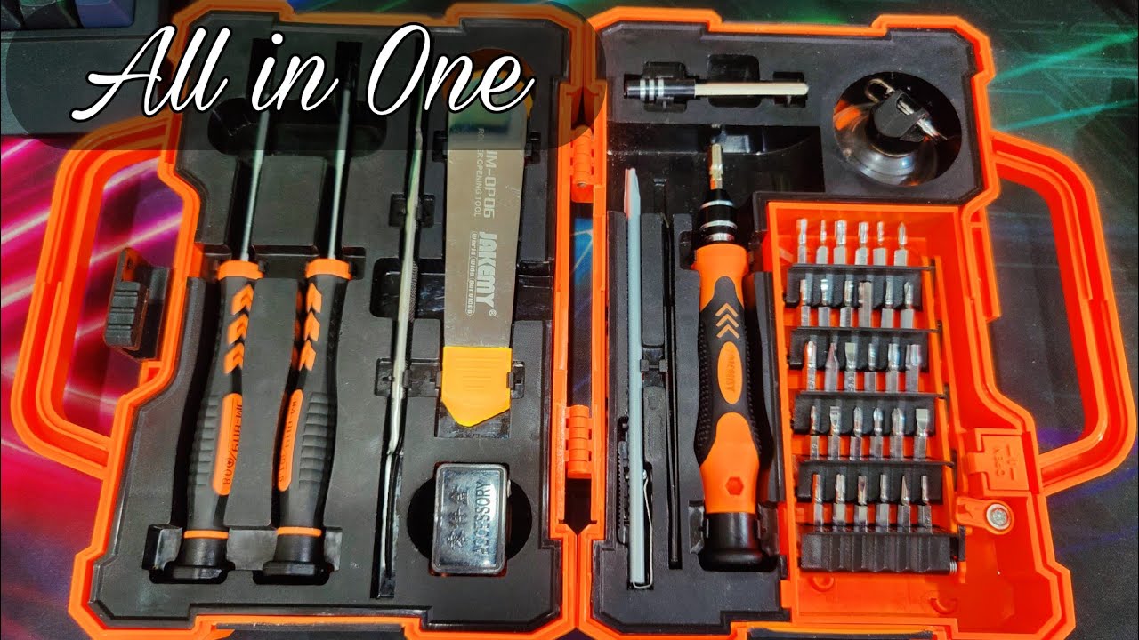 Jakemy Screwdriver Set, Precision Screwdriver Set|JM-8139| All in one ...