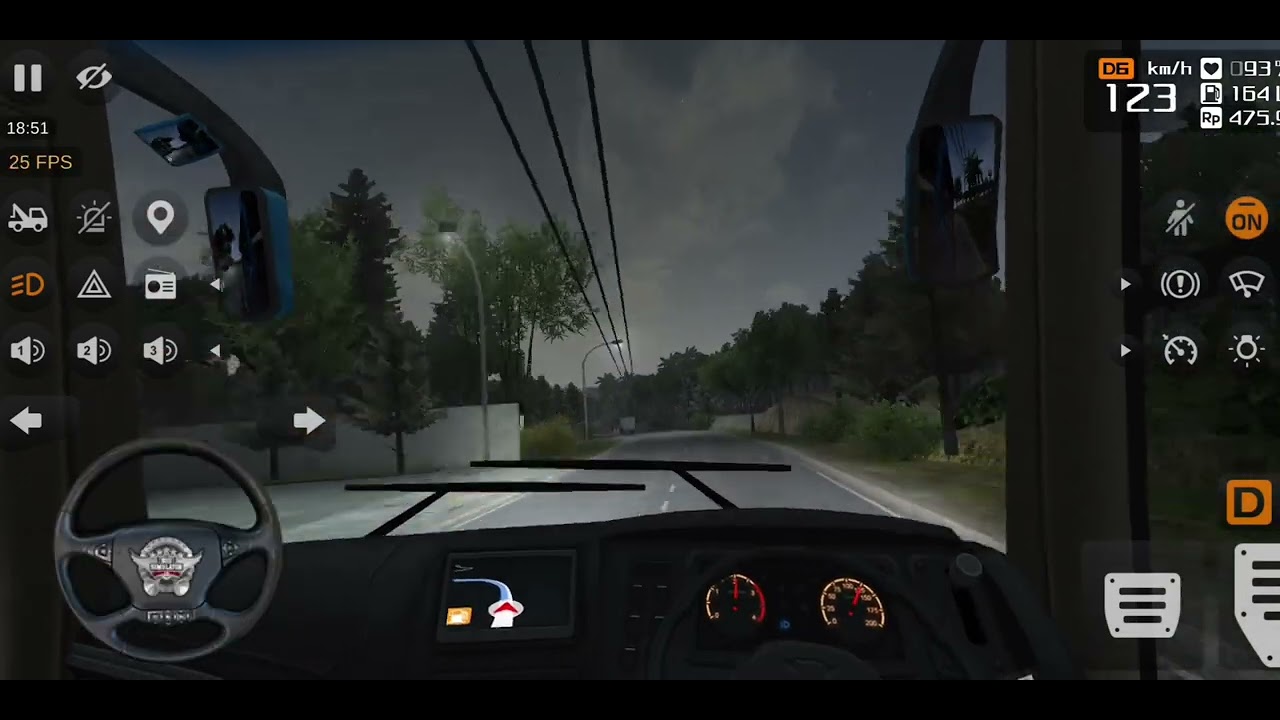 Bus Simulator Indonesia drawing - YouTube