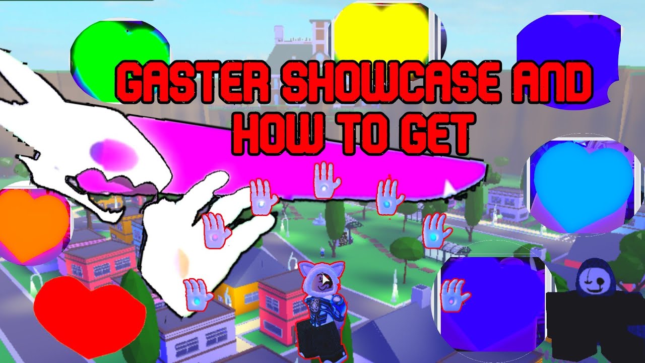 GASTER SHOWCASE AND HOW TO GET IT IN A UNIVERSAL TIME ROBLOX - YouTube