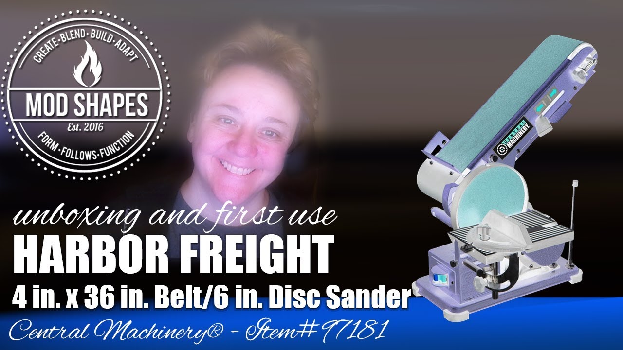 Excellent Value - Harbor Freight Belt and Disc Combination Sander Rocks ...