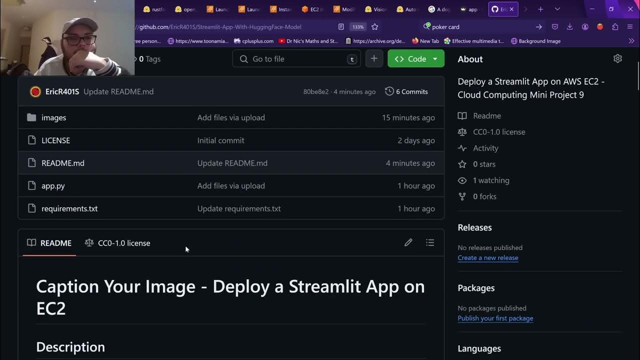 Deploy Streamlit Image Captioning App on EC2 Instance - YouTube