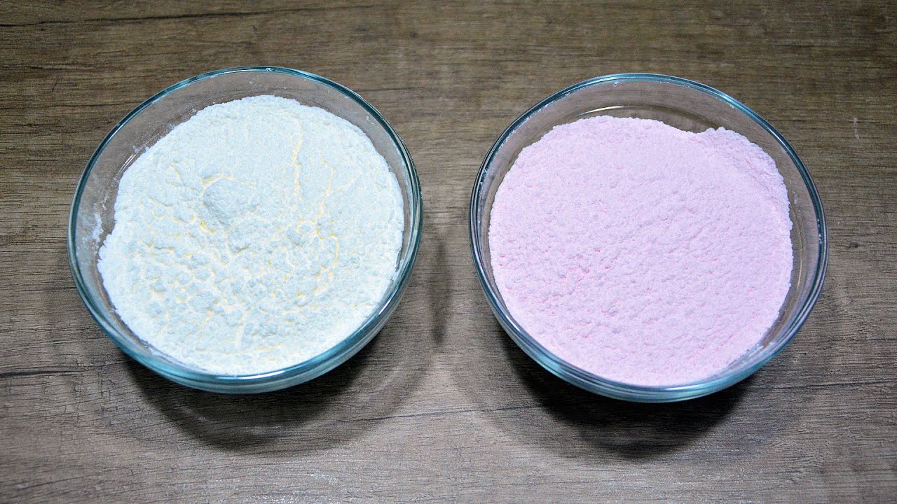 Kako napraviti obojeni šećer u prahu / How to Make Colored Powdered ...
