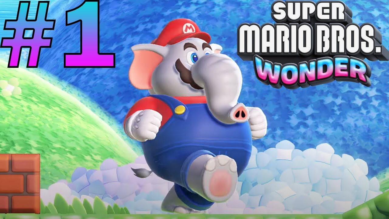 Super Mario Bros. Wonder (Walkthrough #1) GAMEPLAY!!! - YouTube