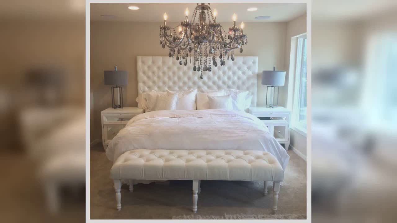 28 Outstanding Tufted Headboard Ideas For Your Bedroom - YouTube