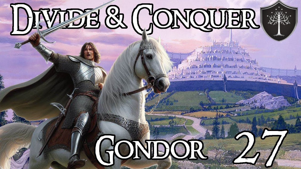 Divide and Conquer v5.2 Beta: Gondor [27] Gondor Cavalry - YouTube