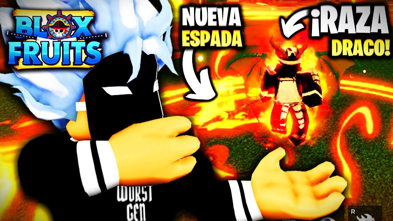 ¡NUEVA RAZA DRACO!🐲 NUEVA ESPADA del DRAGÓN y ¿NUEVA FRUTA en BLOX ...