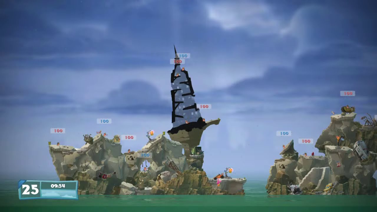 Worms W.M.D. - Multiplayer Gameplay. - YouTube
