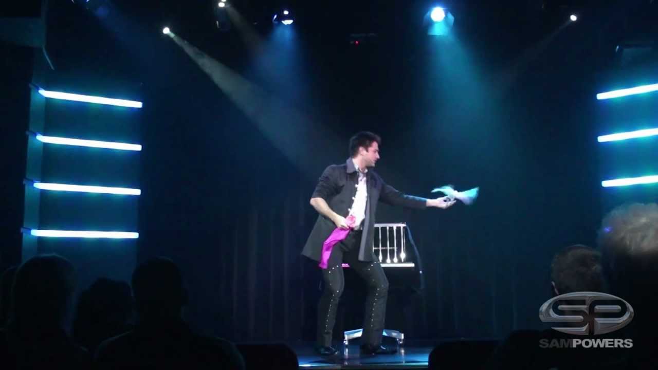 Sam Powers - Sydney Magician Show Highlights - YouTube