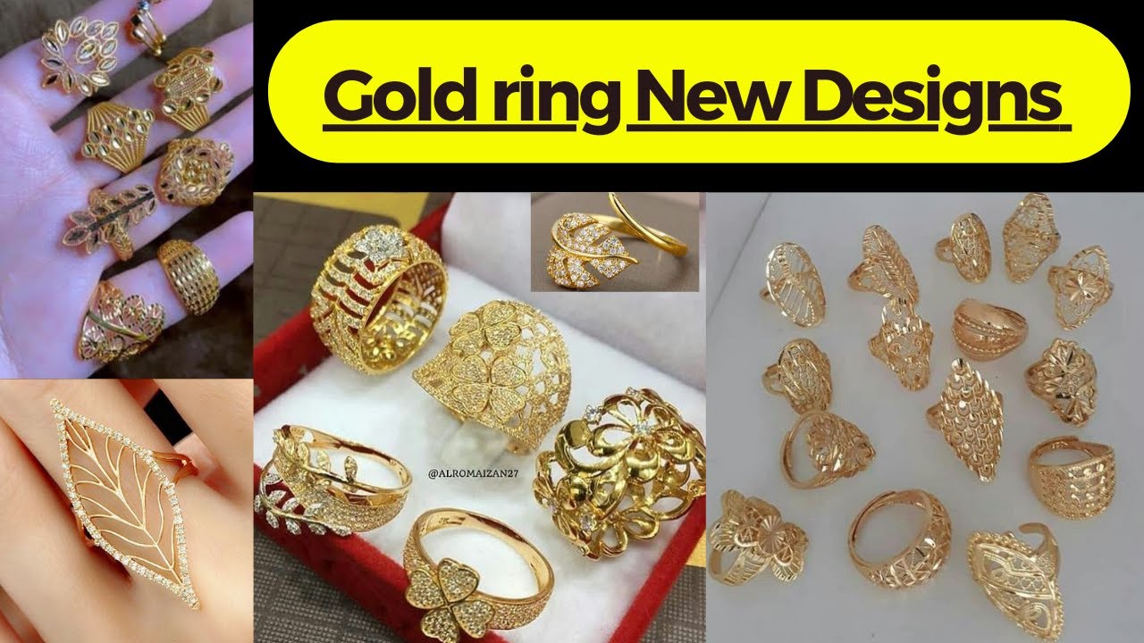 Gold ring new design 2023|Gold ring new ideas design 2023|gold ring ...