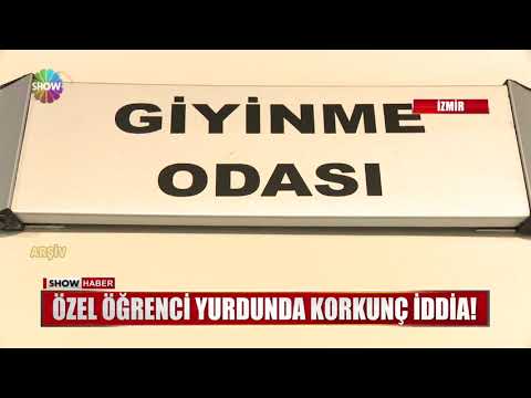 Özel öğrenci yurdunda korkunç iddia!