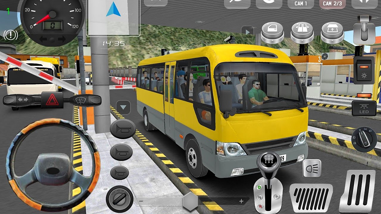 Mobile Transport Bus Drive 3D - Minibus Simulator Vietnam 2025 - Bus ...