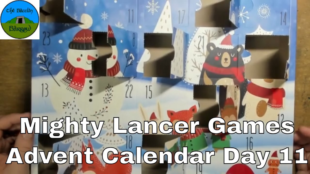 Mighty Lancer Games Advent Calendar Day 11 - YouTube