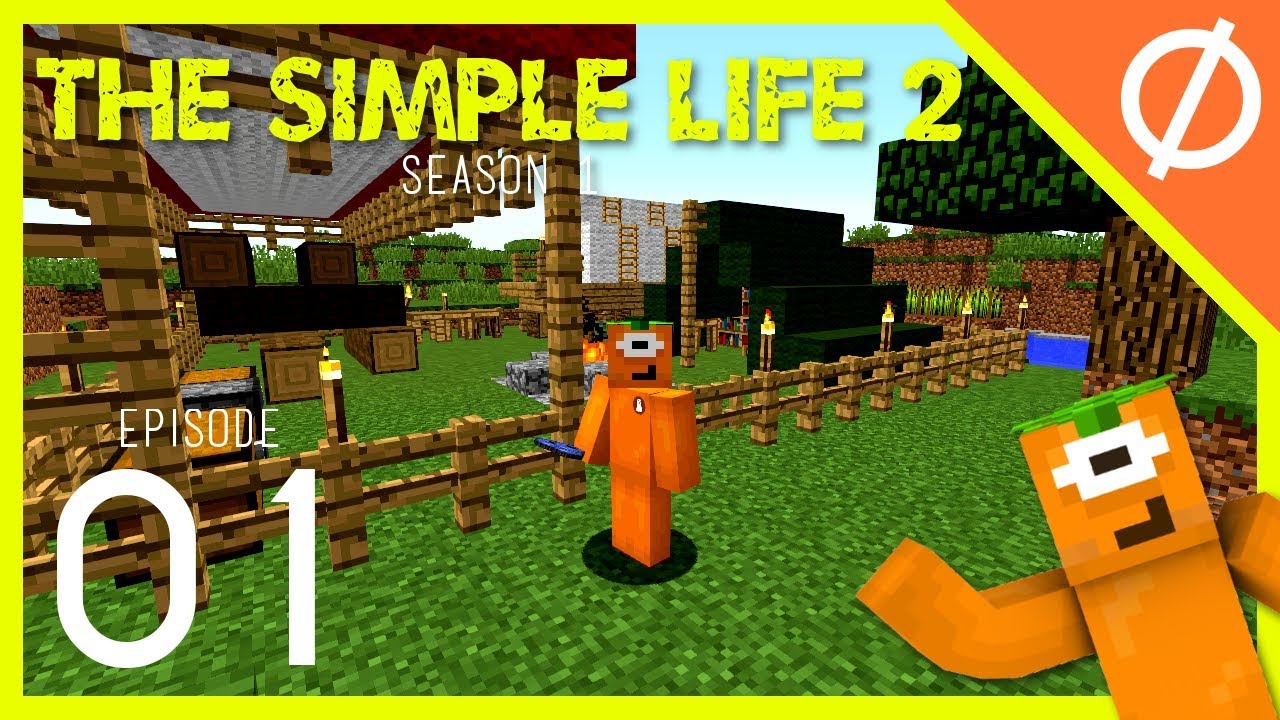Modded Minecraft 1.10.2 Let's Play: The Simple Life 2 - A New Beginning ...