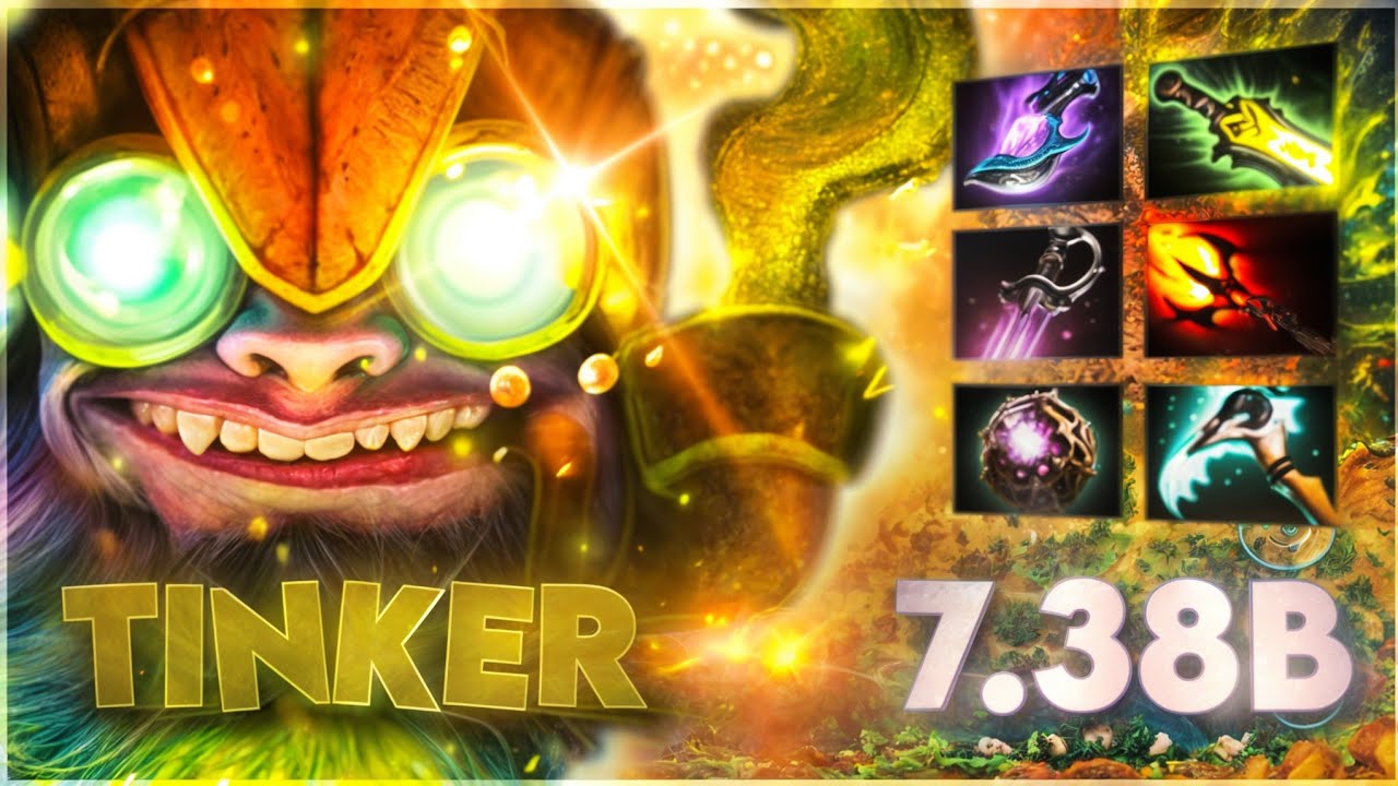 Tinker Game play Rank 7k Patch 7.38b - YouTube