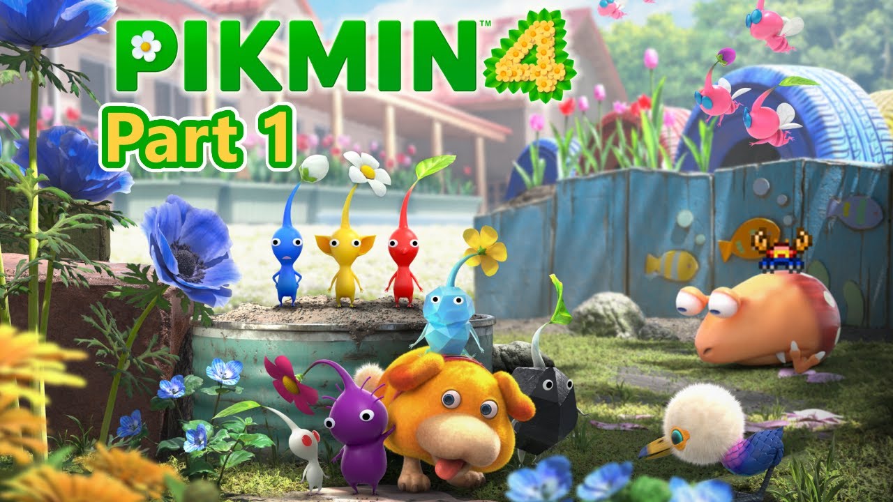 Oh yeah! Pikpik carrot guys! - Pikmin 4 Part 1 - YouTube