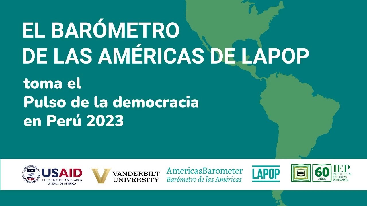Presentación de resultados del Barómetro de las Américas 2023 - YouTube