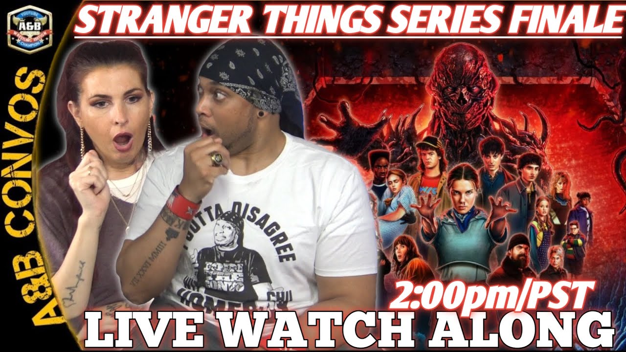 Stranger Things Season 5 Series FINALE Live Watch Along | 2/1/26 - YouTube